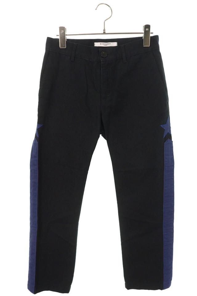 ジバンシィ サイズ:28  16F 0917 050 スターエンブロイダリーロングパンツ 中古 BS99