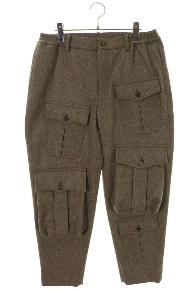 コムデギャルソンオムプリュス サイズ:M  PP-P047 マルチポケットカーゴロングパンツ 中古 BS99