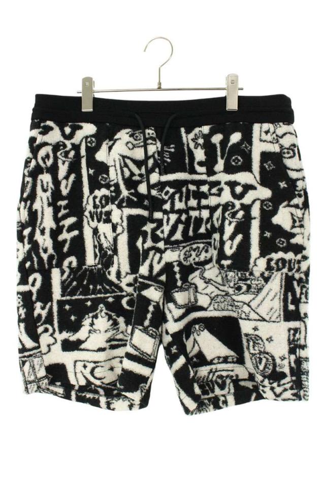 ルイヴィトン サイズ:4L  23SS  RM231 VY6 HOY61W テリーハーフハーフパンツ 中古 SB01