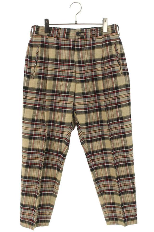 キャバン サイズ:M  DS004 チェックトラウザースラックスロングパンツ 中古 BS99
