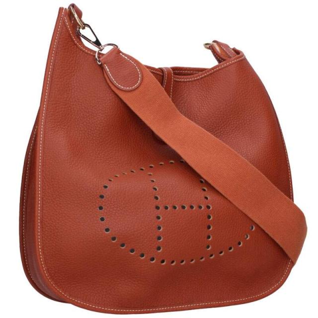 エルメス サイズ:GM  エブリンGM G金具トリヨンクレマンスショルダーバッグ 中古 SB01