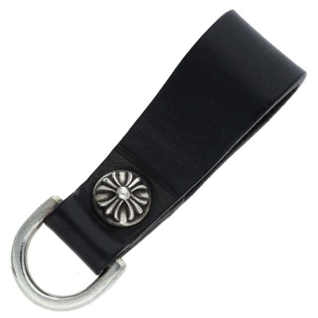 クロムハーツ   BELT LOOP D RING Dカンクロスボールボタンベルトループ 中古 OS06