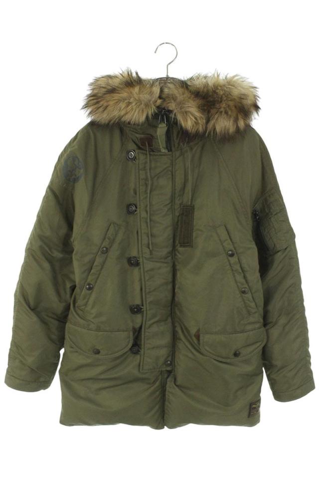 ポロラルフローレン サイズ:XS  710670203001 フード付きナイロンミリタリーコート 中古 BS99