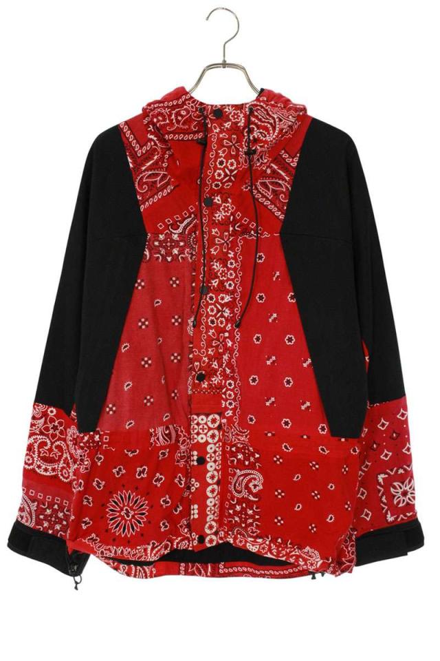 レディメイド サイズ:0  MOUNTAIN PARKA RE-CO-RE-00-00-95 ヴィンテージバンダナリメイクマウンテンパーカーブルゾン 中古 SB01
