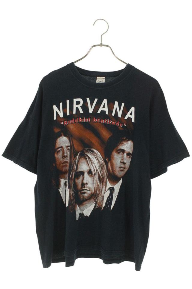 ヴィンテージ サイズ:XL  NIRVANA ニルヴァーナ BOOTLEGTシャツ 中古 BS99