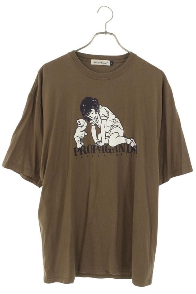 アンダーカバー サイズ:5  UC1D3807 フロントプリントTシャツ 中古 BS99