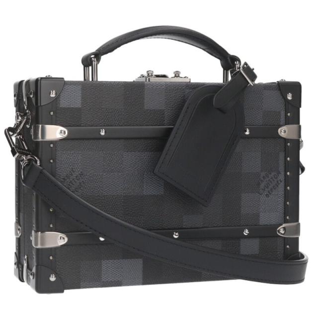 ルイヴィトン   N00059 ダモフラージュブラック キャンバストランクショルダーバッグ 中古 GZ14