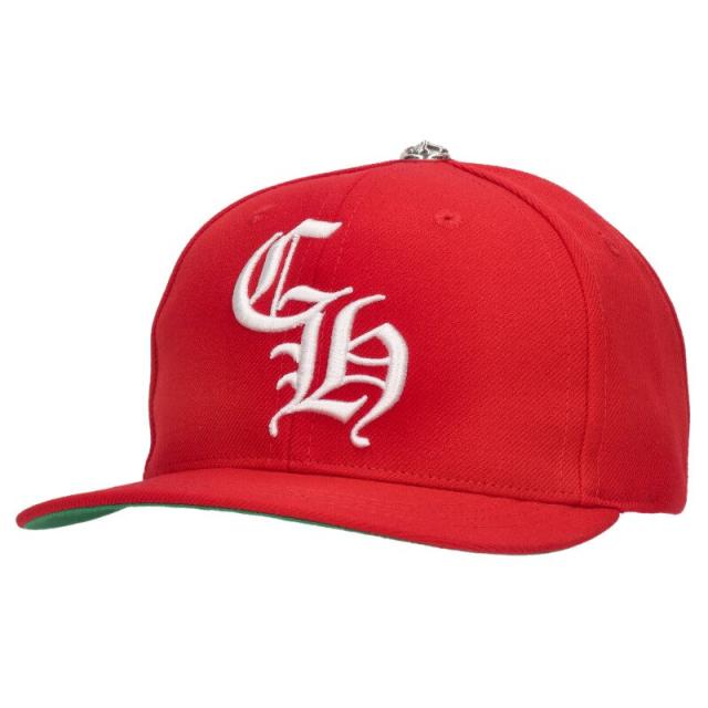 クロムハーツ   CH HAT CH刺繍ベースボール帽子 中古 SJ02