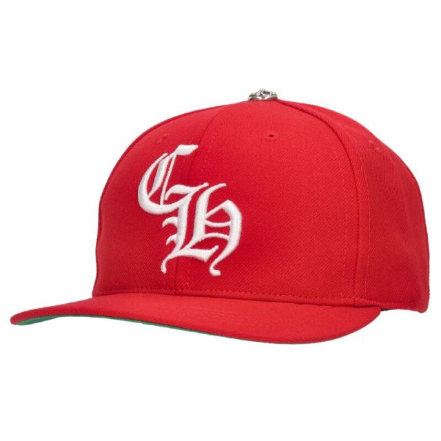 クロムハーツ   CH HAT CH刺繍ベースボール帽子 中古 SJ02