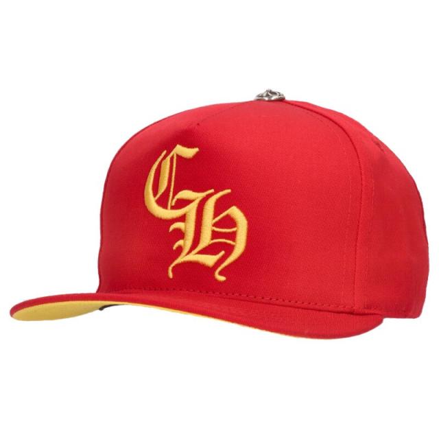 クロムハーツ   CH HAT CH刺繍ベースボール帽子 中古 SJ02