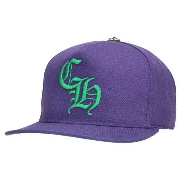 クロムハーツ サイズ:ONE SIZE  CH HAT CH刺繍ベースボール帽子 中古 SJ02