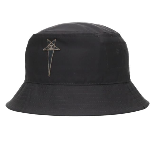 リックオウエンス  チャンピオン サイズ:SM  CM01D6096-CHNY ナイロンバケットハット 中古 BS99