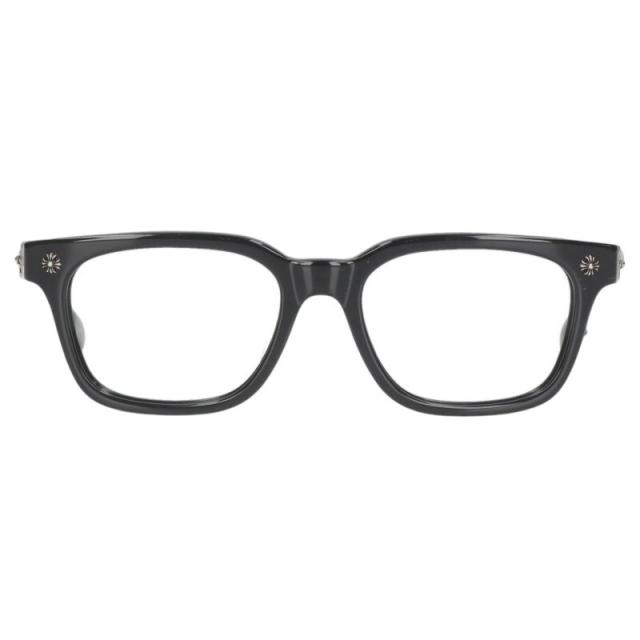 クロムハーツ サイズ:52□19-153  COX UCKER CHクロステンプルウェリントン眼鏡 中古 NO05
