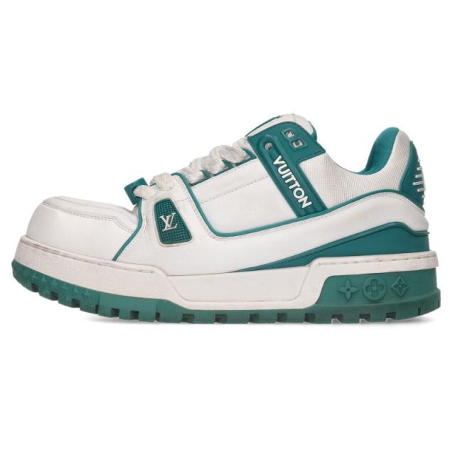 ルイヴィトン サイズ:7.5  LV トレイナー マキシ レースアップスニーカー 中古 OM10