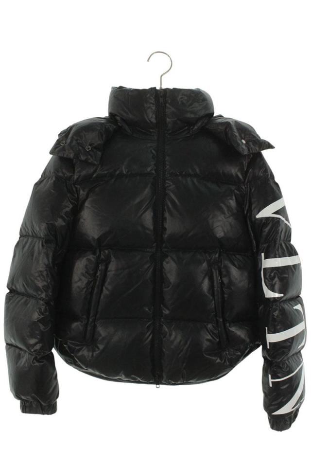 ヴァレンティノ サイズ:38  UB3CN01P5LE 袖VLTNロゴダウンジャケット 中古 BS99