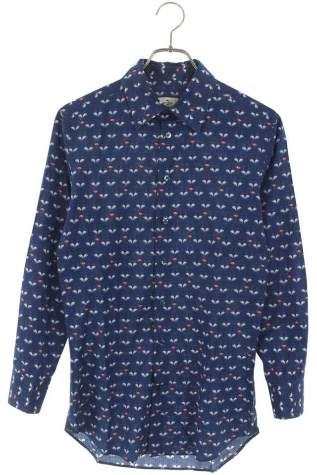 エトロ サイズ:38 フラミンゴ柄長袖シャツ 中古 BS99