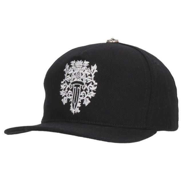 クロムハーツ サイズ:ONE SIZE  TRUCKER CAP デニムトラッカー ヴァインダガー刺繍キャップ 中古 SS07