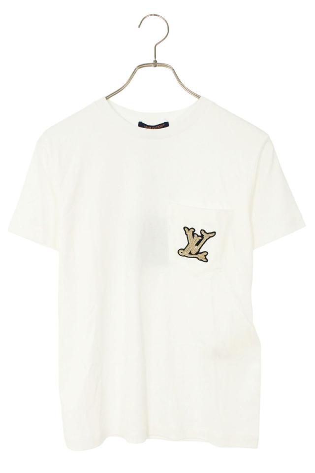 ルイヴィトン サイズ:XS  25AW  RW252WW UOL FTTB10 ノーティカルポケットTシャツ 中古 OM10