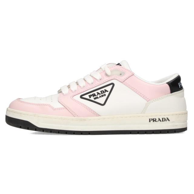 プラダ サイズ:37.5  ダウンタウン ローカットスニーカー 中古 BS99