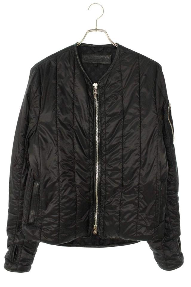 クロムハーツ サイズ:L ダガーダブルジップナイロンブルゾン 中古 SJ02