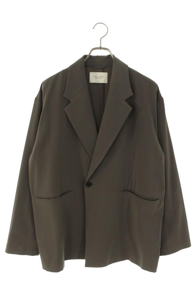 パブリックトウキョウ サイズ:1  153253006 オルタネイトロツイルテーラードジャケット 中古 BS99