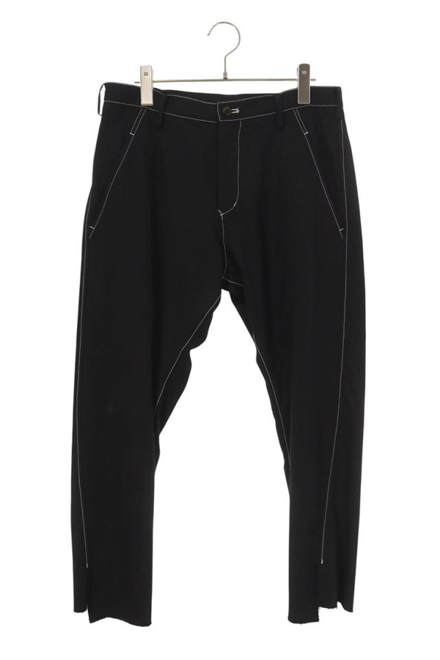 サルバム サイズ:M  19SS  SJ-P05-100 レイヤードスラックスロングパンツ 中古 BS99