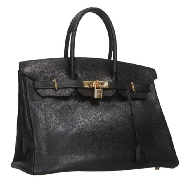 エルメス サイズ:35  バーキン35 G刻印 G金具フィヨルドハンドバッグ 中古 GZ14