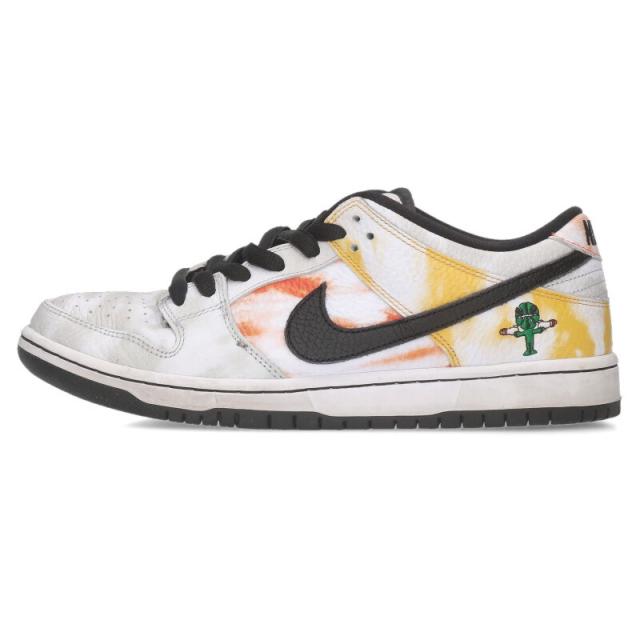 ナイキ サイズ:27.5cm  SB DUNK LOW RAYGUN TIE-DYE BQ6832-101 エスビーダンクロースニーカー 中古 BS99