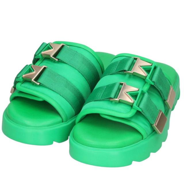 ボッテガヴェネタ サイズ:43 FRASH ダブルバックルフラッシュサンダル 中古 BS99