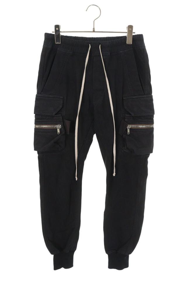 リックオウエンス サイズ:48  RU21S6396-BA マストドンカーゴスウェットロングパンツ 中古 BS99