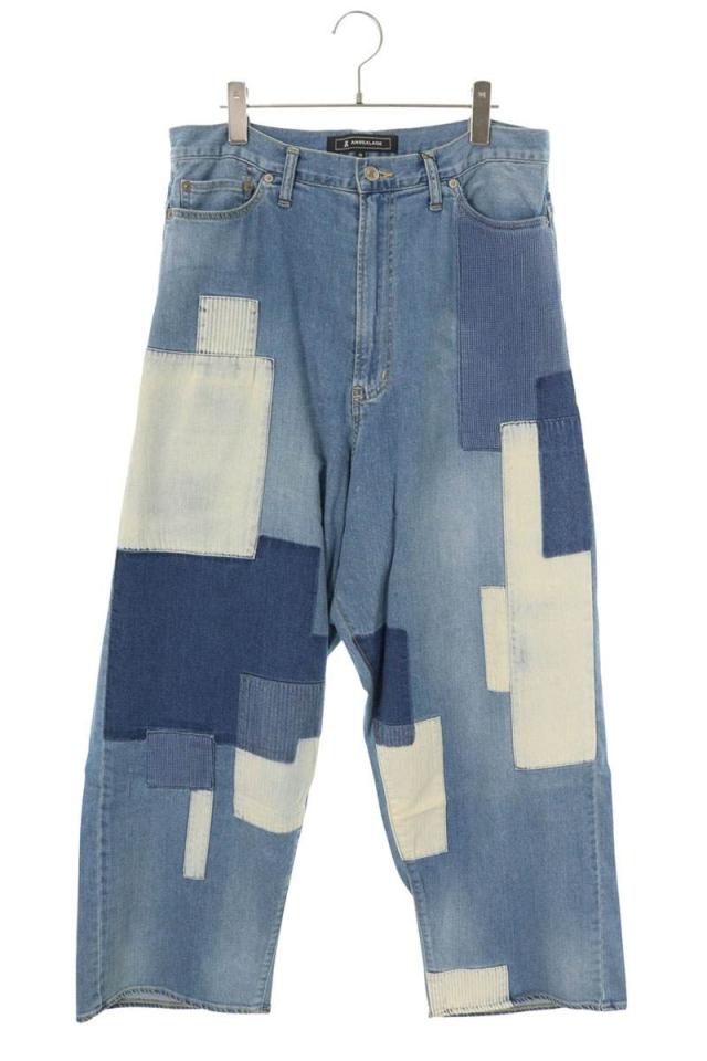 アンリアレイジ サイズ:48  12AST02 パッチワークワイドデニムパンツ 中古 BS99