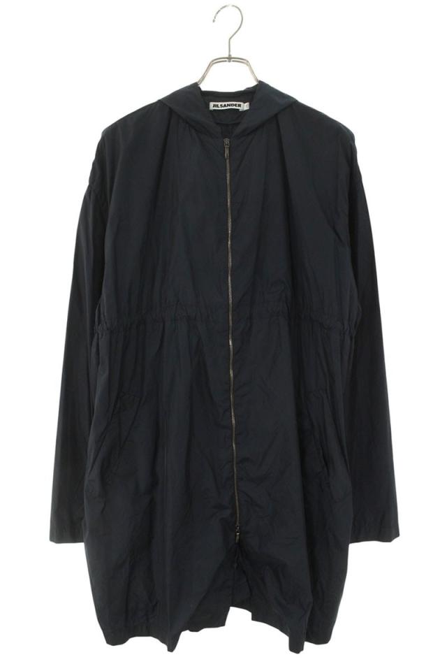 ジルサンダー サイズ:38 ドローコードナイロンフードコート 中古 BS99