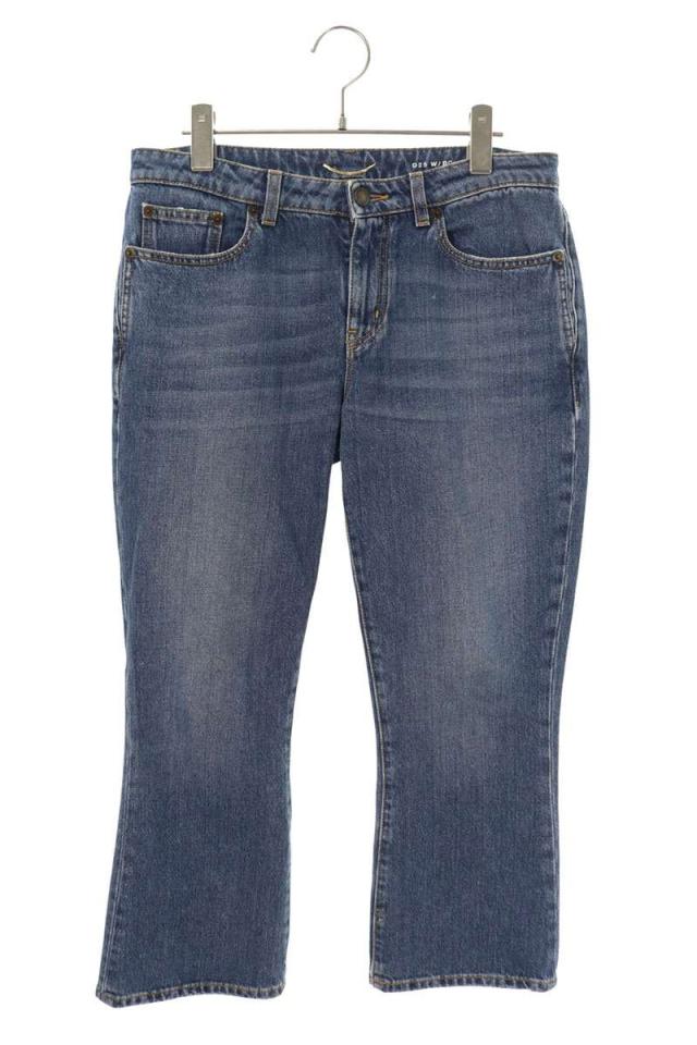 サンローランパリ サイズ:29インチ  527662 YC868 ウォッシュドブーツカットデニムパンツ 中古 BS99