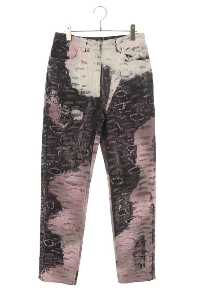 ジバンシィ サイズ:29インチ  BW50V750SQ デストロイリペアブリーチ加工デニムパンツ 中古 BS99