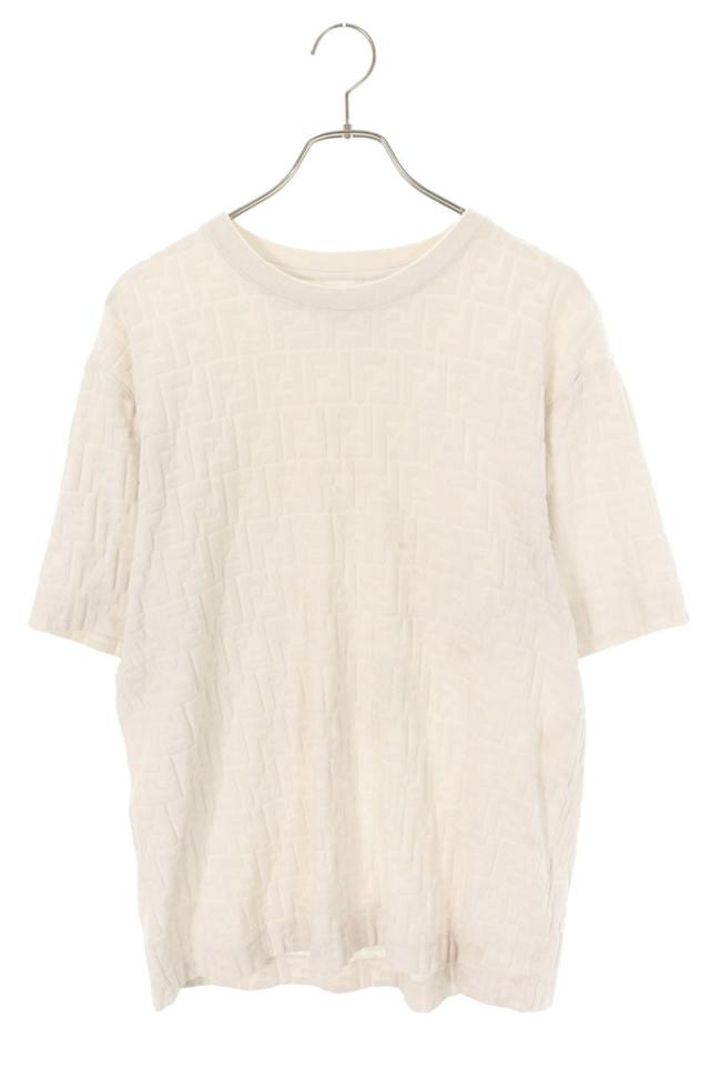 フェンディ サイズ:M  FY0936 AA8A FF柄Tシャツ 中古 BS99