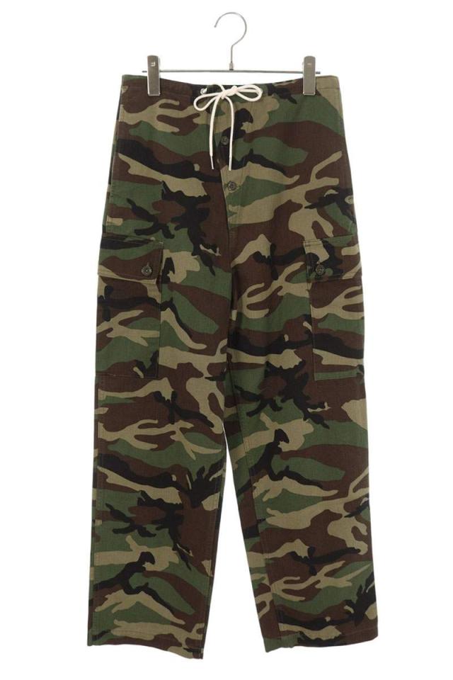 セリーヌ サイズ:44 2Z133494M カモフラ 迷彩 カーゴロングパンツ 中古 SB01