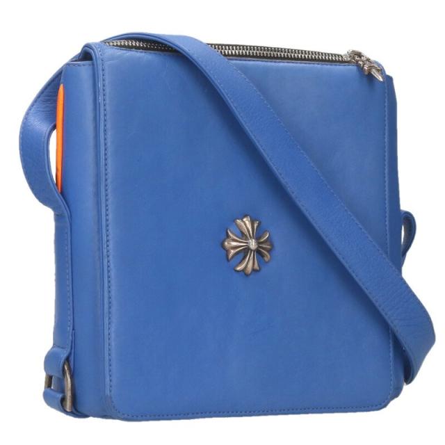 クロムハーツ   PLUG CHプラスレザーショルダーバッグ 中古 GZ11