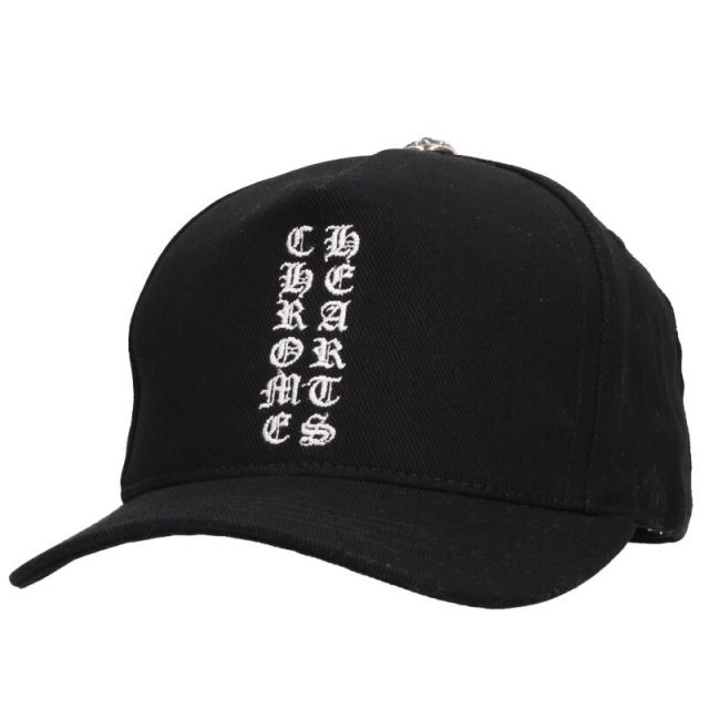 クロムハーツ サイズ:OS  TRUCKER CAP デニムトラッカー ヴァーティカルロゴ帽子 中古 OM10