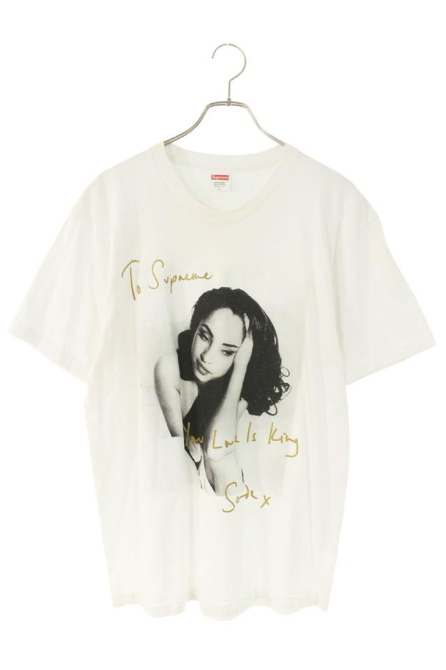 シュプリーム サイズ:L  17SS  Sade Tee シャーデーアデュプリントTシャツ 中古 BS99