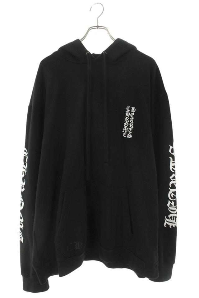 クロムハーツ サイズ:XL SWTSHRT PLVR 袖1988 袖ロゴパーカー 中古 OK15