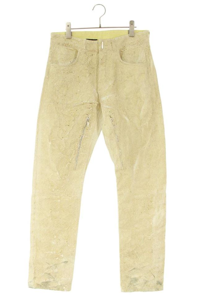 ジバンシィ サイズ:30  BM50SU50MG コーティングデニムパンツ 中古 BS99