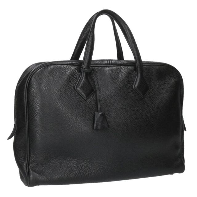 エルメス   ヴィクトリア43 □P刻印 レザーハンドバッグ 中古 BS99