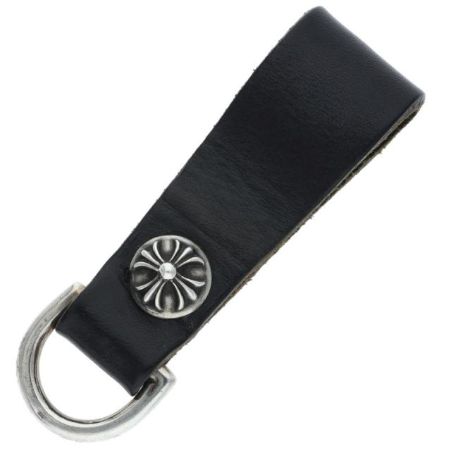 クロムハーツ   BELT LOOP D RING Dカンクロスボールボタンベルトループ 中古 OS06