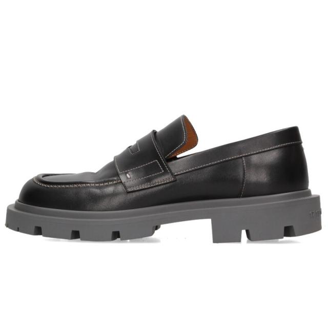 メゾンマルジェラ サイズ:41  S57WR0121 クリートソールレザーローファーシューズ 中古 BS99