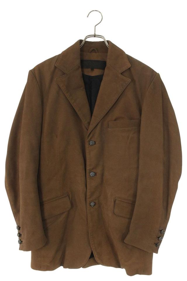 クロムハーツ サイズ:M 3Bテーラードレザージャケット 中古 SJ02