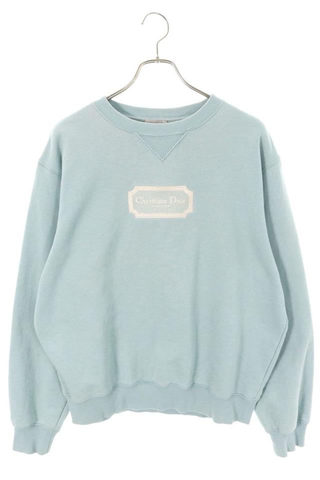 ディオール サイズ:L  343J694A0531 クチュールロゴクルーネックスウェット 中古 SB01