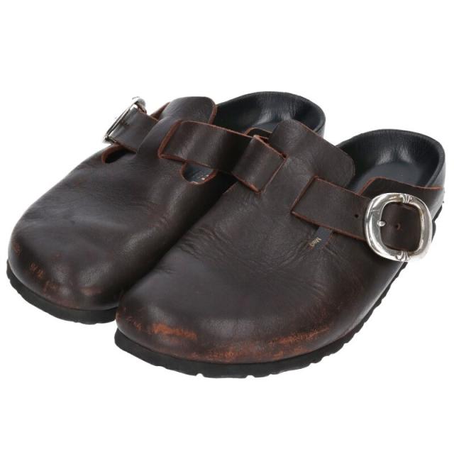 クロムハーツ サイズ:41  BOSTON ボストン ガンスリンガーレザーサンダル 中古 OK15