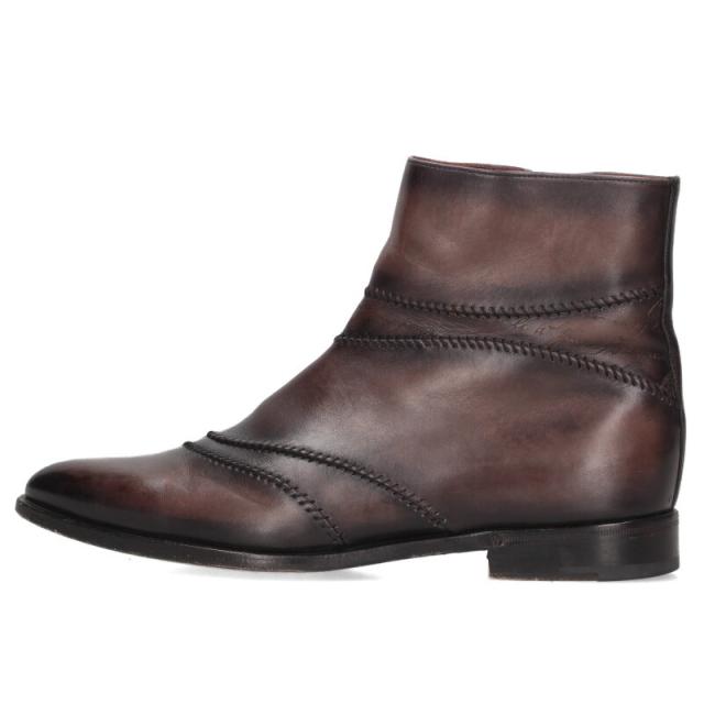 ベルルッティ   ラピエセ・ルブリゼ カリグラフィーサイドジップブーツ 中古 BS99