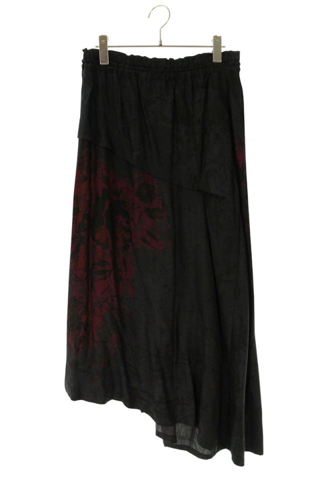 ワイズ サイズ:2  25SS  YP-S15-219 総柄アシンメトリースカート 中古 BS99