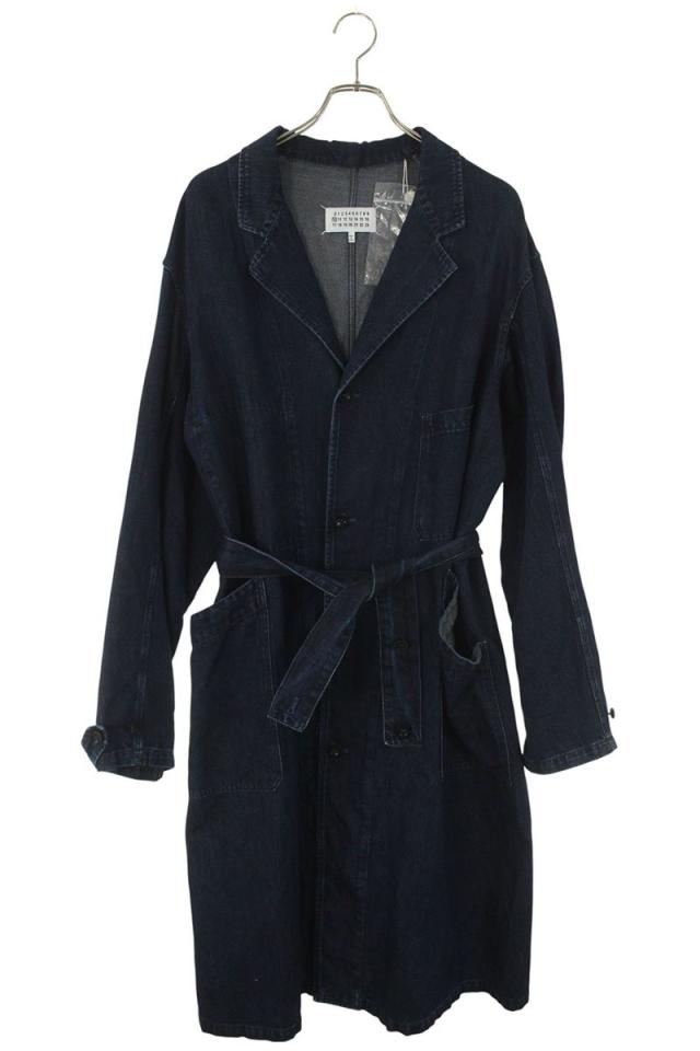 メゾンマルジェラ サイズ:52  21SS  S50AH0099 デニムトレンチコート 中古 SB01